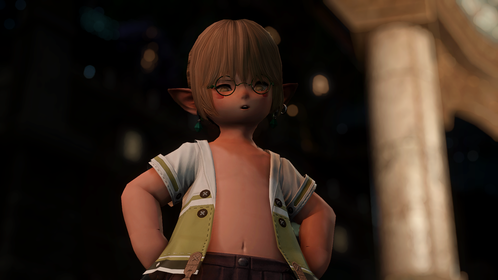 Day 🌱: "yo, who put axolotl in the pool??? #lalafell #sfw" - 🔞 baraag.net