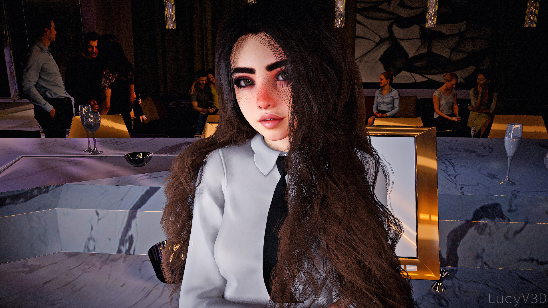 LucyV3D: "She'll pour you a stiff drink, and help you forge…" - 🔞 baraag.net