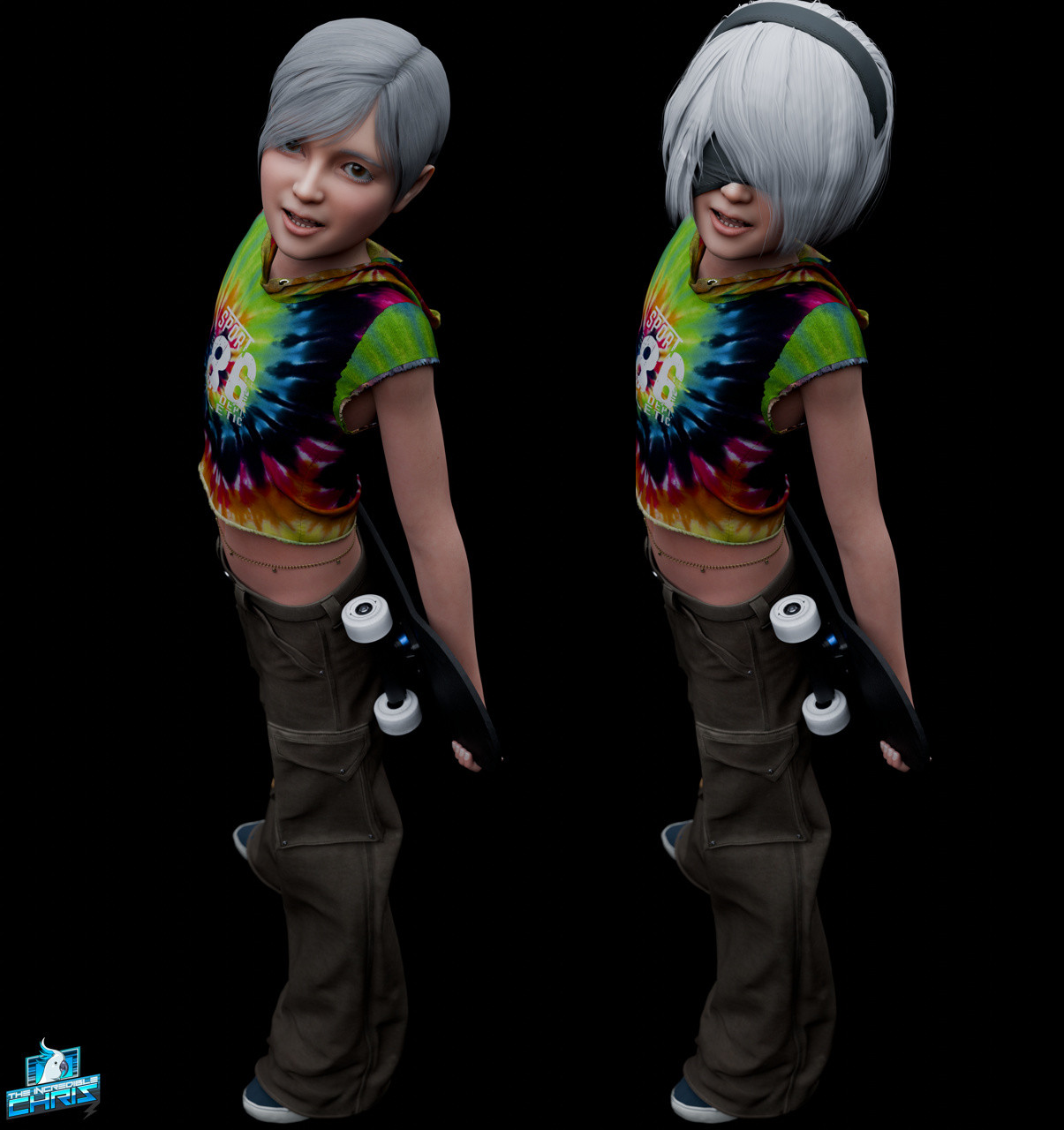 TheIncredibleChris: "Finally took the time to get Sunny into Blender ...