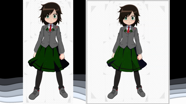 The Coffee Magistrate: "Made a new skirt for my #Live2D model ! Demo on ...