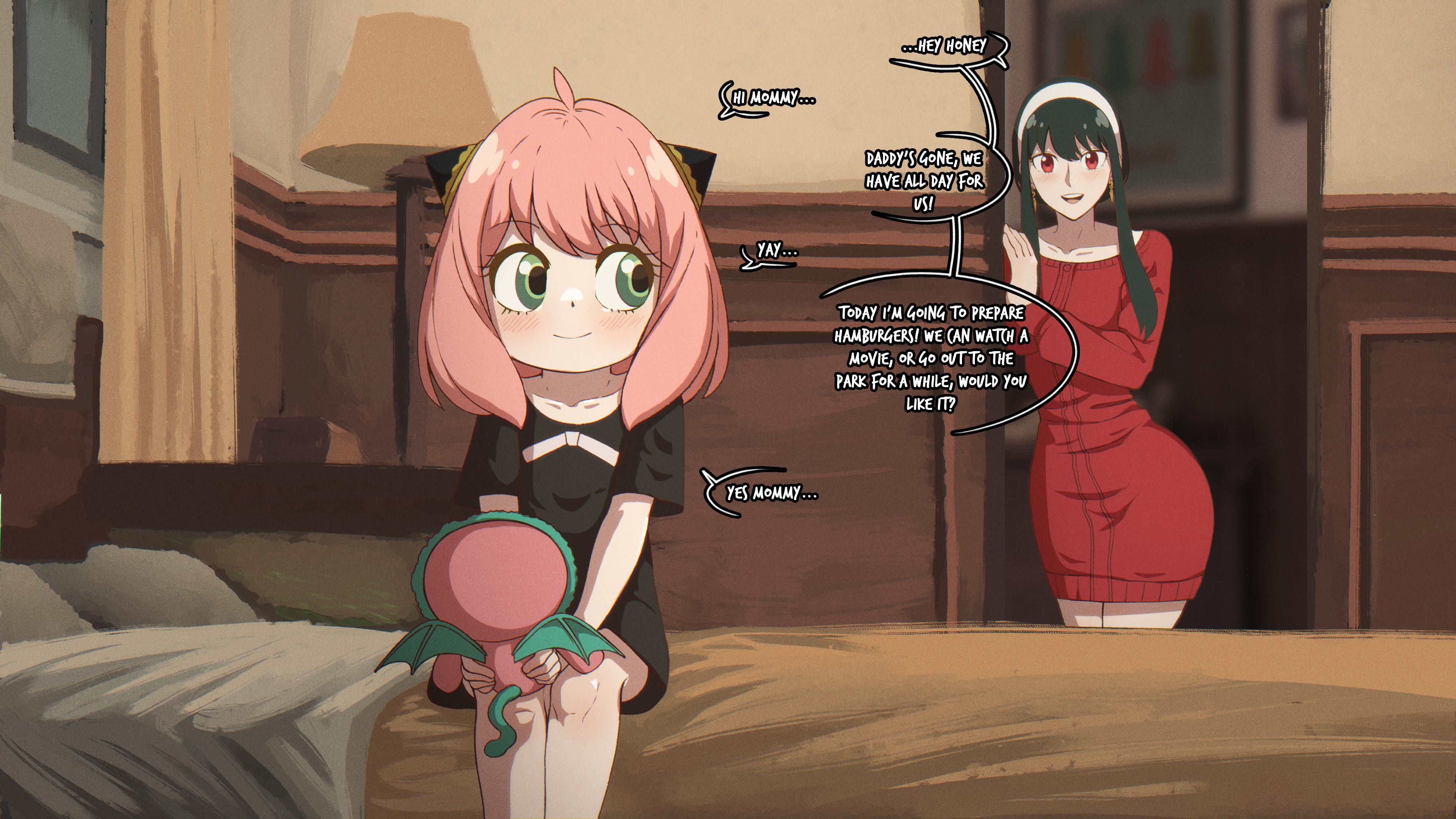 GR drawings: "new Anya and Yor content! i know that you love w…" - 🔞 baraag.net