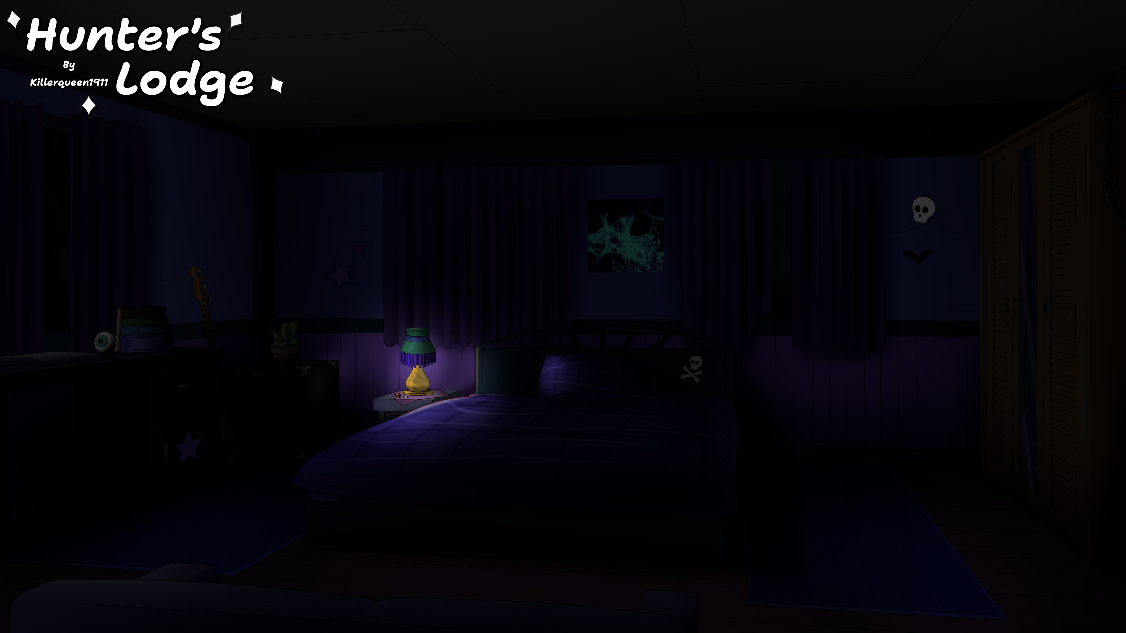 Killerqueen1911 ᴾˡᵉᵃˢᵉ ʳᵉᵖᵒˢᵗ: "Here's the finished bg of Selene's room ...
