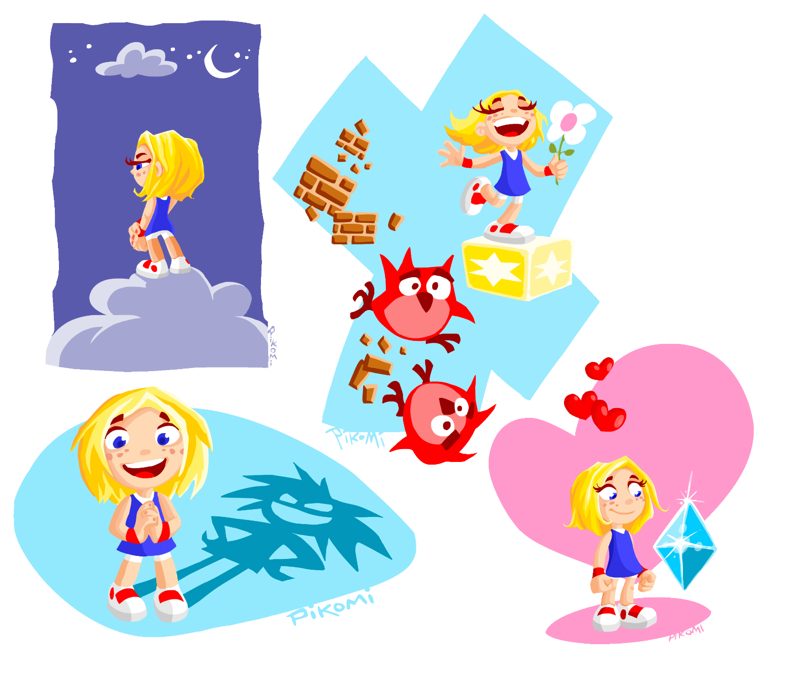 ShiningDiamond: "@Giri I'm always going to request Giana when I ge ...