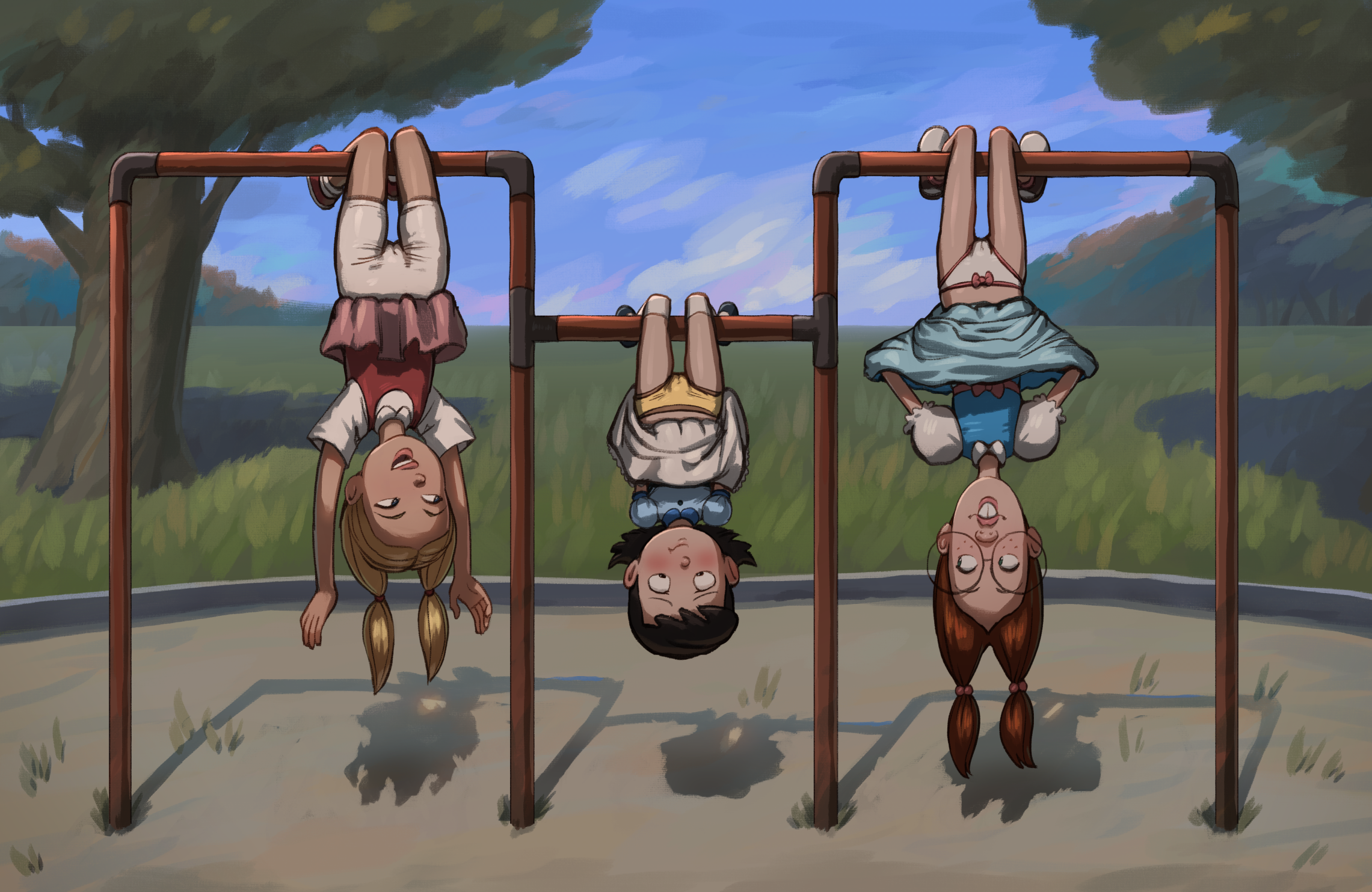 Pears🔞: "Upside-Down goofin in Recess 🙃 https://subscri…" - 🔞 baraag.net
