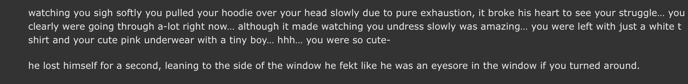 🌸🍓 | everything is um…scary: "Writeing because its easy rn!" - 🔞 baraag.net