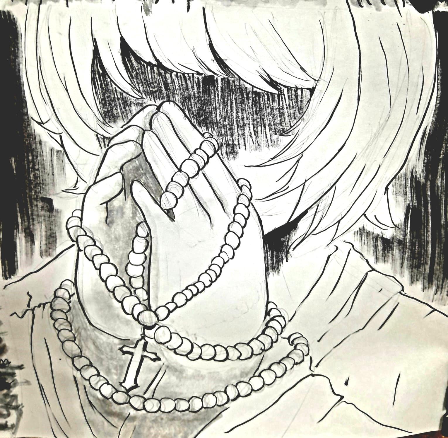 luuneth🔞: "..... #traditionalart #art #ink #manga #oc #rkgk…" - 🔞 ...