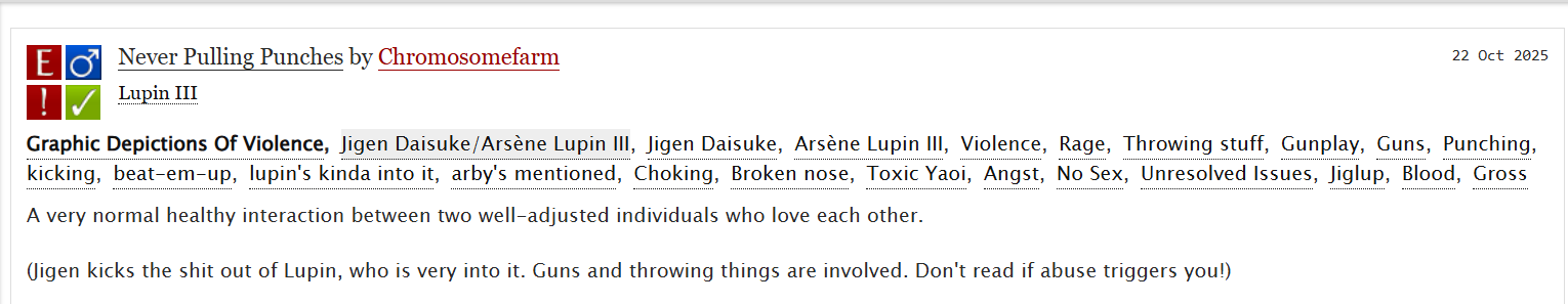 Chromosomefarm: "new fic go read https://archiveofourown.org/work…" - 🔞 ...