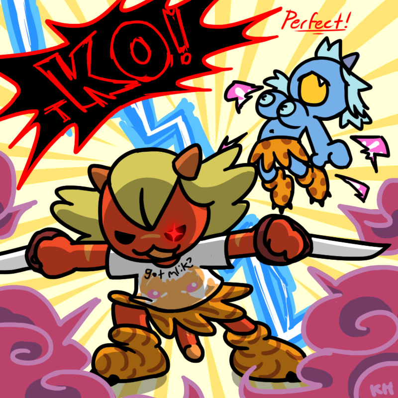 kingheron: ""Jackbox Set - Day 15: Tee K.O." Next the drawin…" - 🔞 ...