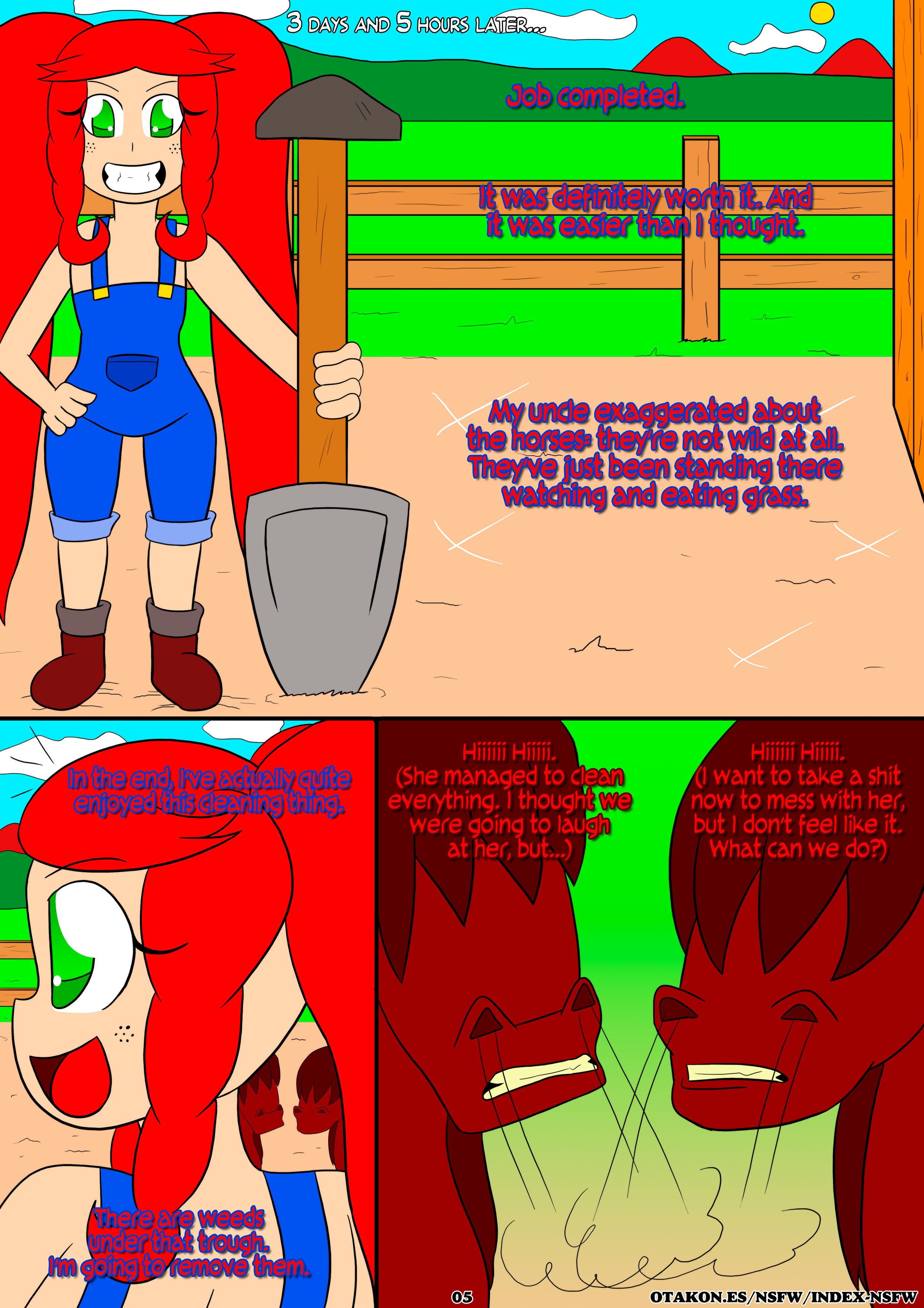 Rafael Segado Holgado: "The Bizarre Farm Chapter 1 - 05 I hope you like ...